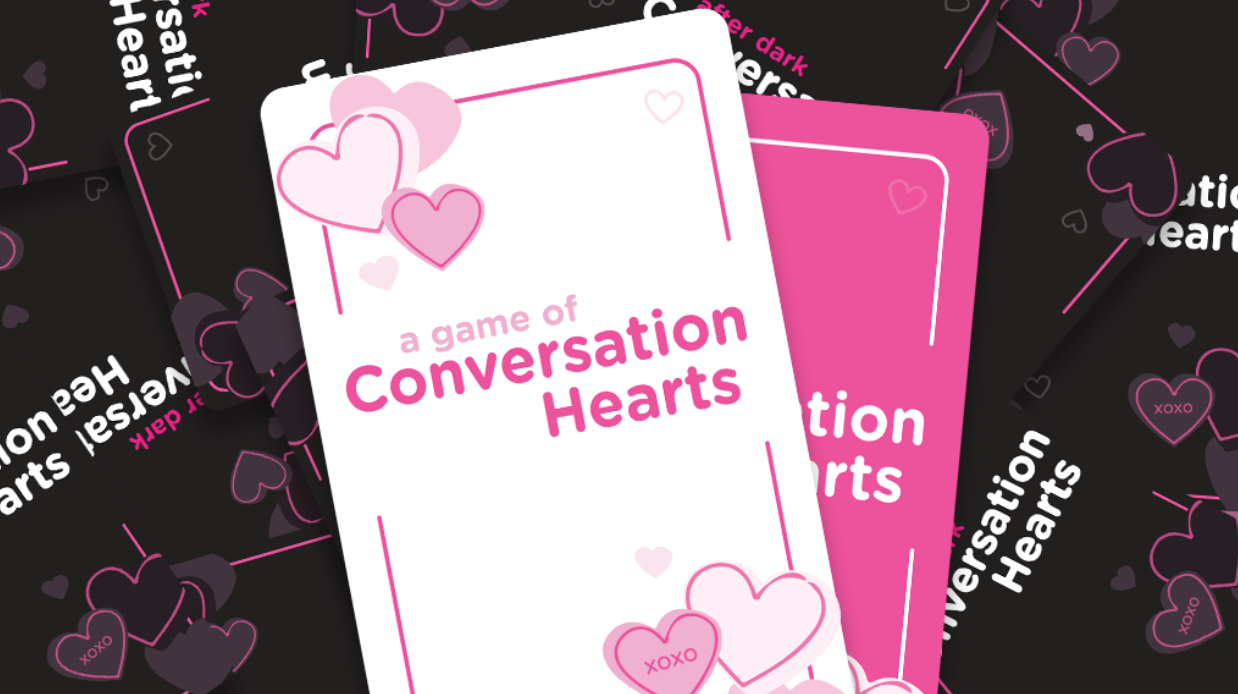 A Game of Conversation Hearts - Cinderly