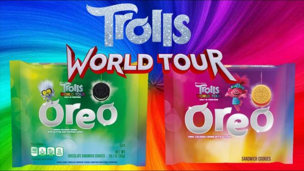 Oreo Just Released A Trolls Cookie That Has A Glittery Pink Creme ...